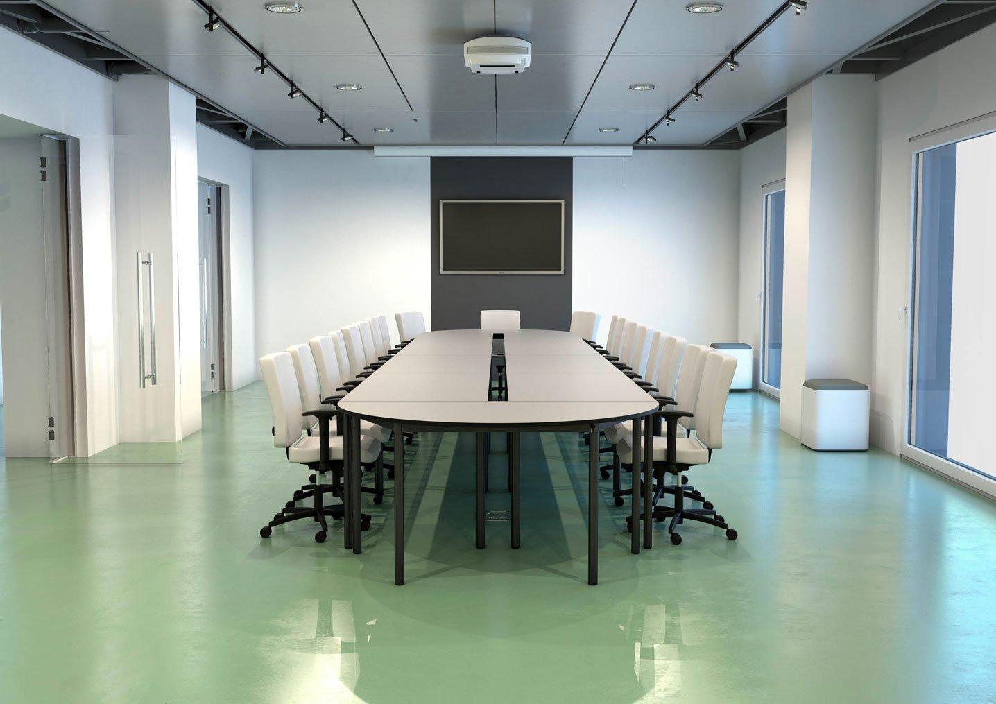 Tables de réunion modulables Morzena