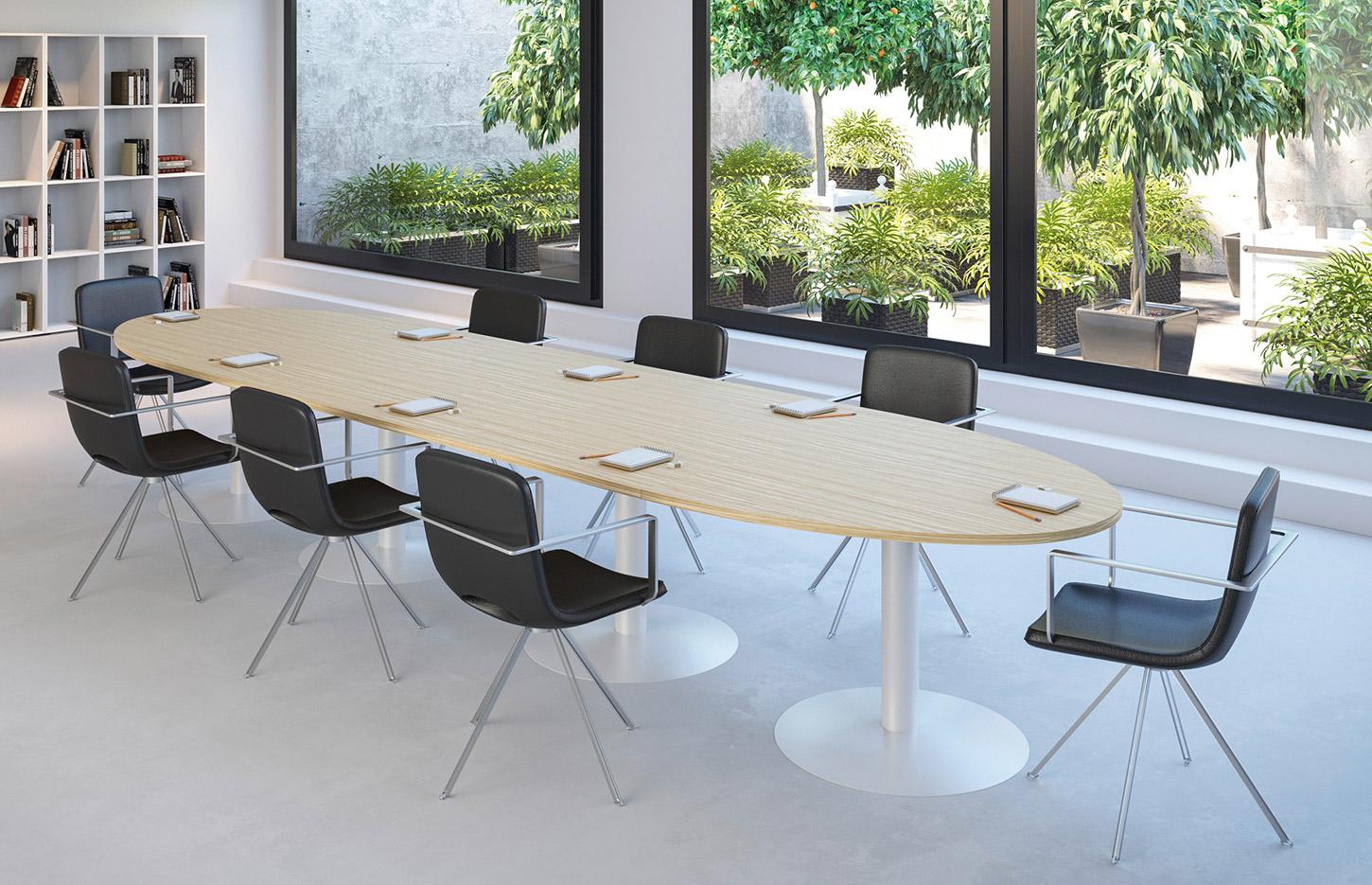 Table de réunion modulable Tasman